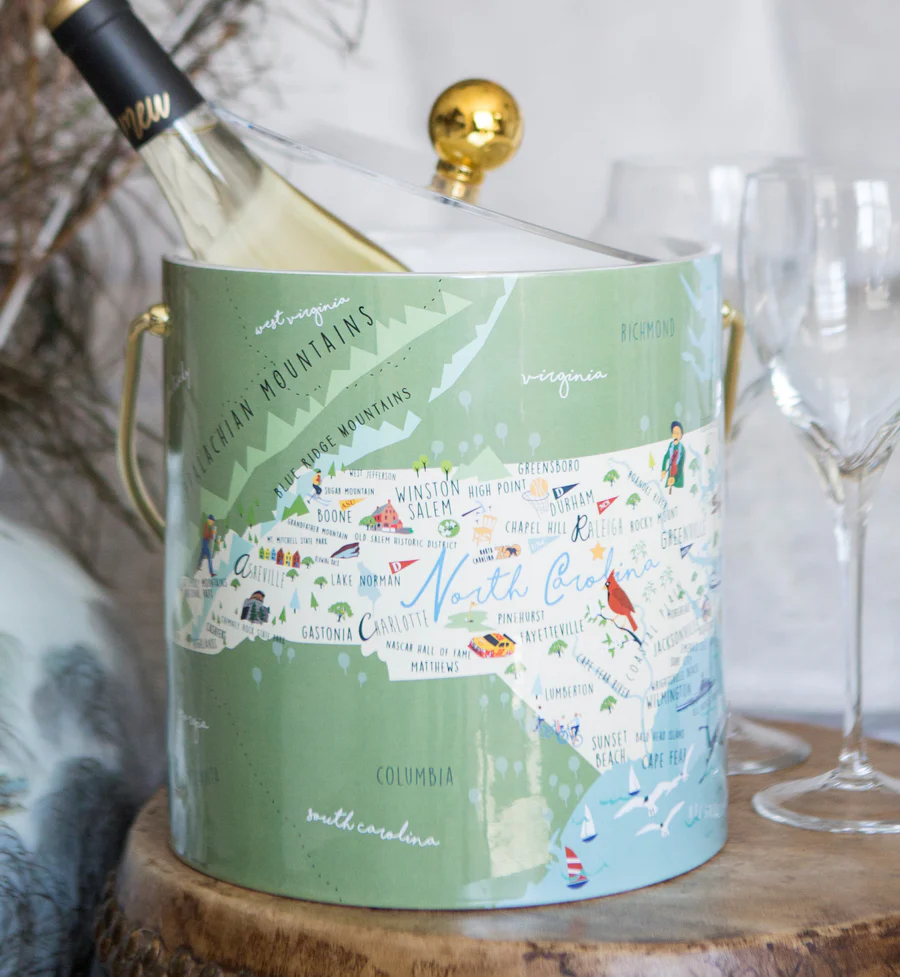 North Carolina Ice Bucket – Bull City Olive Oil Co.
